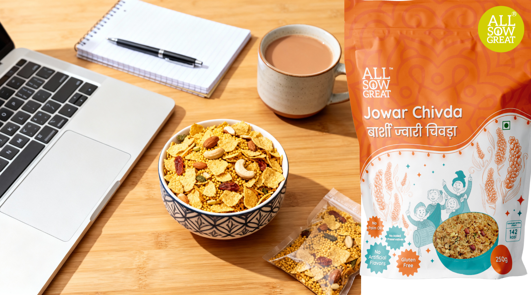Jowar Chivda: The Smart Snack Swap for Office & Travel – All Sow Great